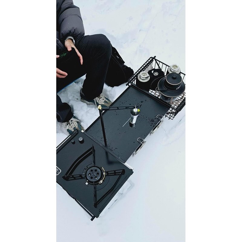 MULTI X SERIES IGT TABLE CAMAPOS MINI CAMPING TABLE BLACK EDITION ของ ...