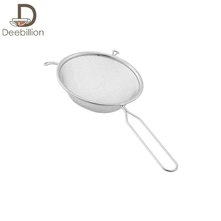 กระชอนสแตนเลส 304 ตะแกรงร่อนแป้ง กระชอนกรอง 16cm กระชอน colander ตาข่าย ...