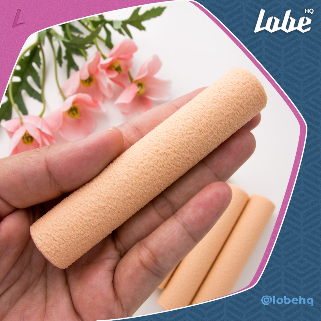 Lobehq Fuzzy Clay Texture Roller for use on Polymer Clay/ ลูกกลิ้งพิมพ์ ...