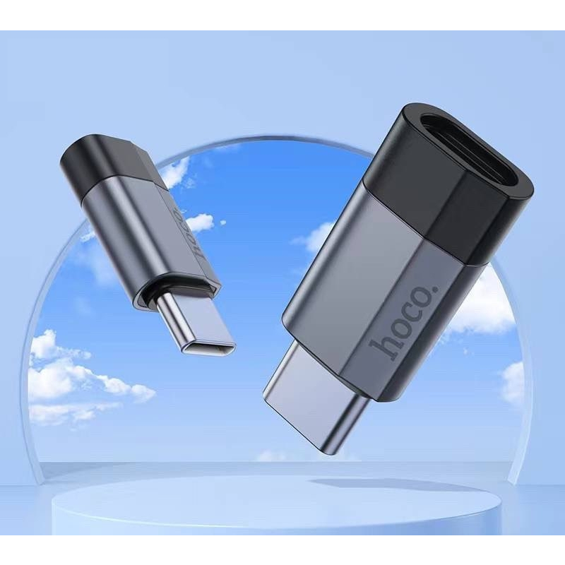 พร้อมส่ง Hoco UA29 Adapter OTG ตัวแปลง USBc (Male) to iP (Female ...