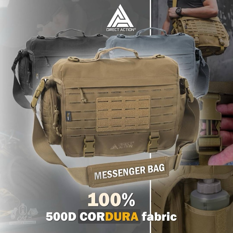 กระเป๋า Messenger bag แบรนด์ Direct Action | Shopee Thailand