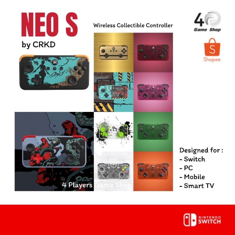 CRKD Neo S [NEO S][CRKD] | Shopee Thailand