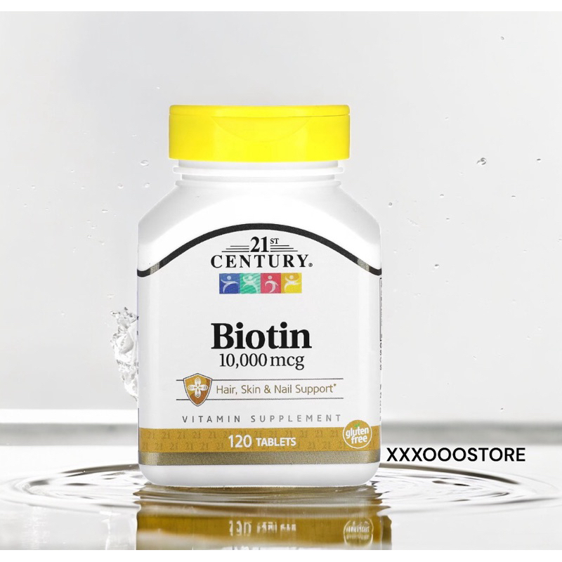 🥇พร้อมส่ง🥇 21ST CENTURY® BIOTIN 800/10,000mcg | Shopee Thailand