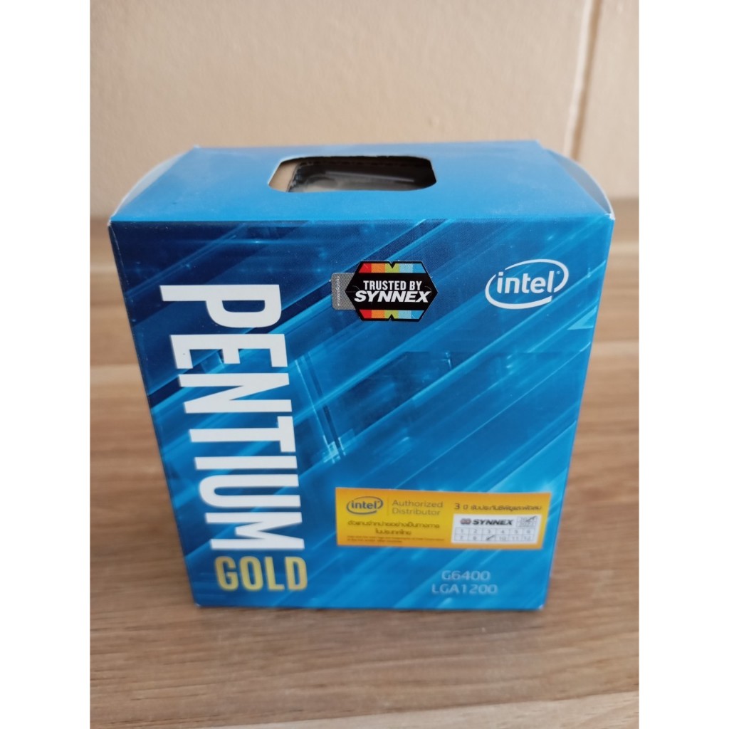CPU (ซีพียู) INTEL PENTIUM GOLD G6400 4.0 GHz (SOCKET LG)A 1200 ...