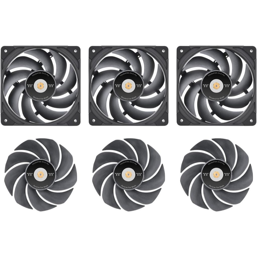 Thermaltake TOUGHFAN EX12 Pro 3x120mm Triple Pack PWN Fan (CL-F171 ...
