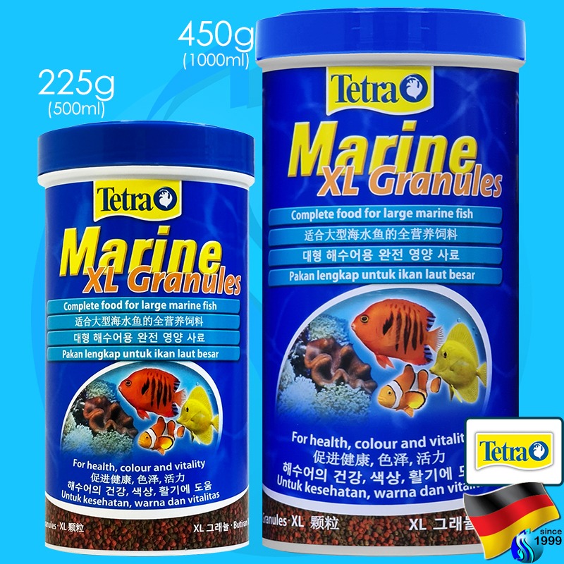 Tetra Marine XL Granules 225g / 450g อาหารเม็ด สำหรับปลาทะเล ทุกชนิด | Shopee Thailand