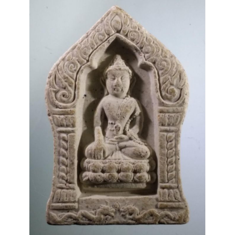 Antig Super 2397 พระกริ่งเนื้อผงฐานมังกร วัดสุทัศน์เทพวราราม สร้างปี 2543 หลังช้างเอราวัณ ...