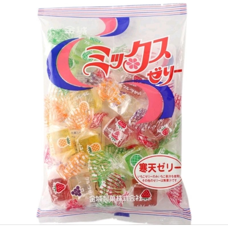 kinjo jelly candy เยลลี่กินได้ทั้งเปลือก สินค้าจากญี่ปุ่น | Shopee Thailand