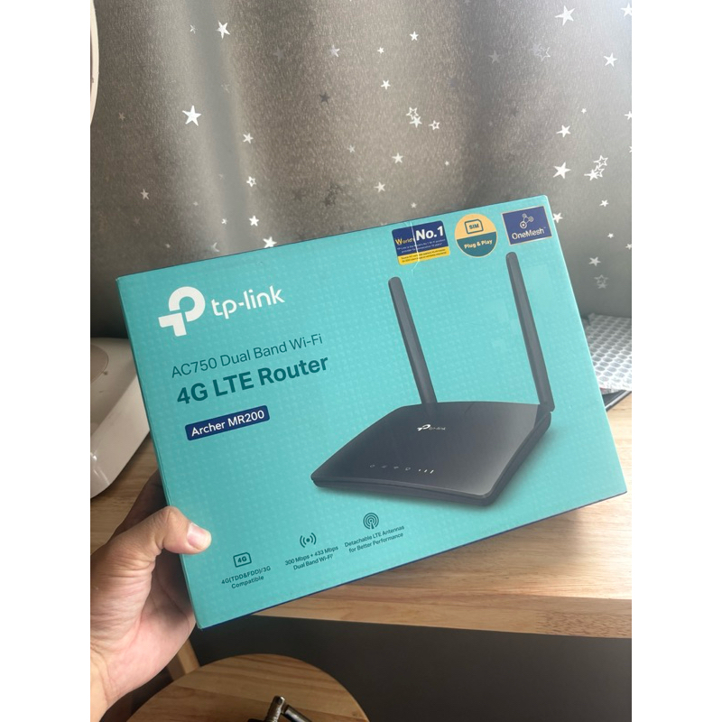 (มือสอง) TP-LINK Archer MR200 ใส่ซิม 2.4Gและ5G Wireless Dual Band 4G ...