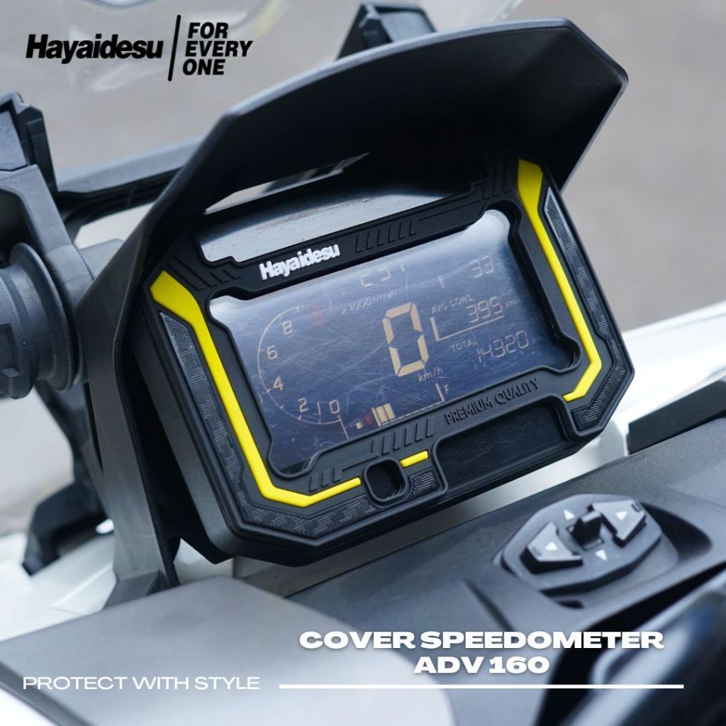 COVER SPEEDOMETER ADV 160 กันรอย เรือนไมล์ Hayaidesu ADV160 กันรอย ขอบ ...