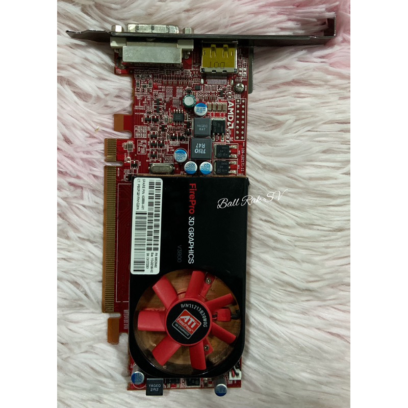 การ์ดจอ Fire Pro 3D Graphics V3800 | Shopee Thailand