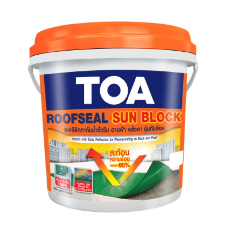 TOA ROOFSEAL Sun Block ทีโอเอ รูฟซีล ซันบล๊อค | Shopee Thailand