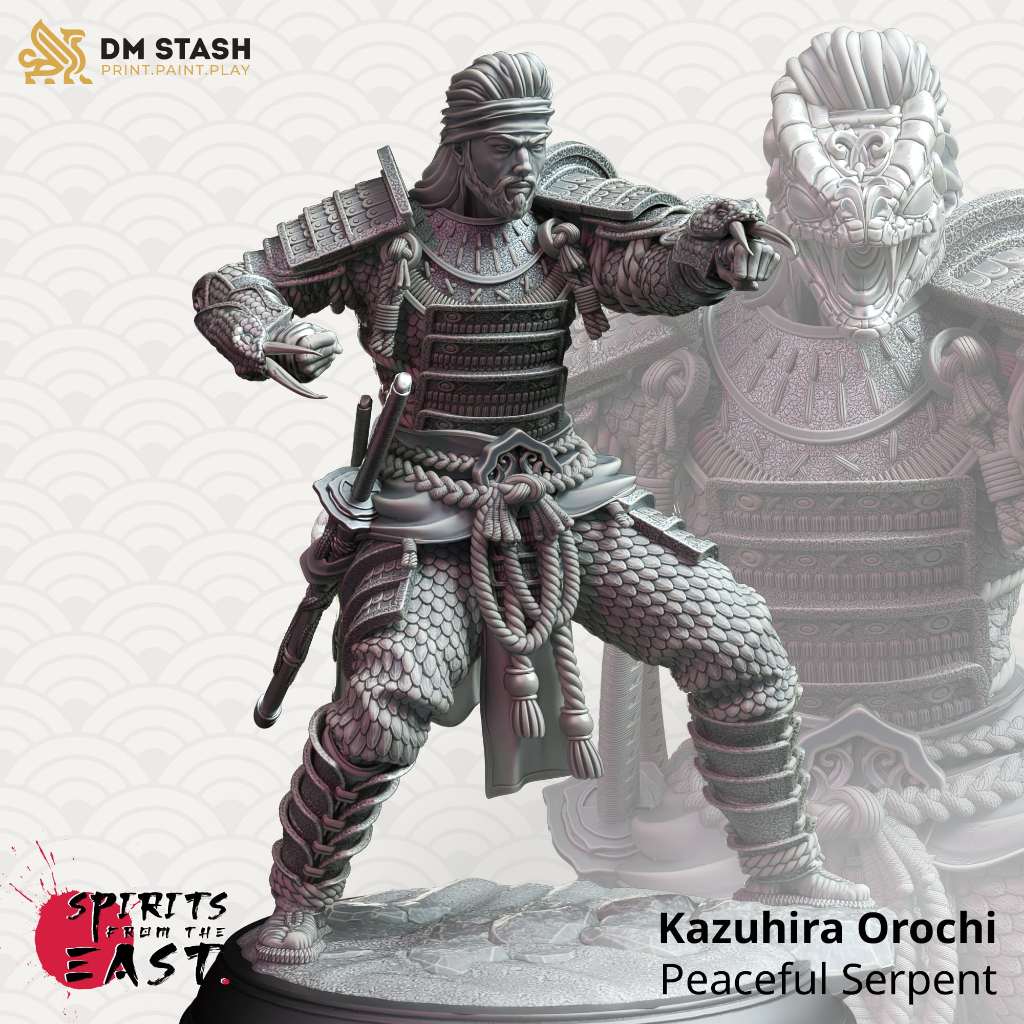 DnD Samurai Miniatures | Shopee Thailand