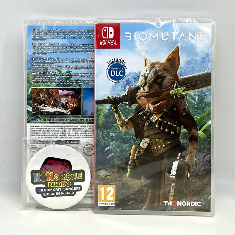 Biomutant Nintendo Switch Version JP-ENGLISH | Shopee Thailand