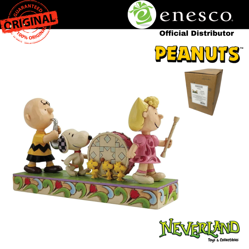 Enesco Peanuts Marching Band Parade Figurine by Jim Shore | Shopee Thailand