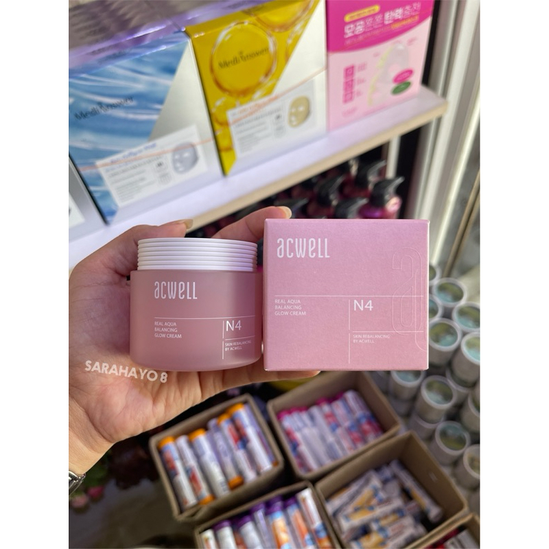 Acwell Real Aqua Balancing Glow Cream 50ml. | Shopee Thailand