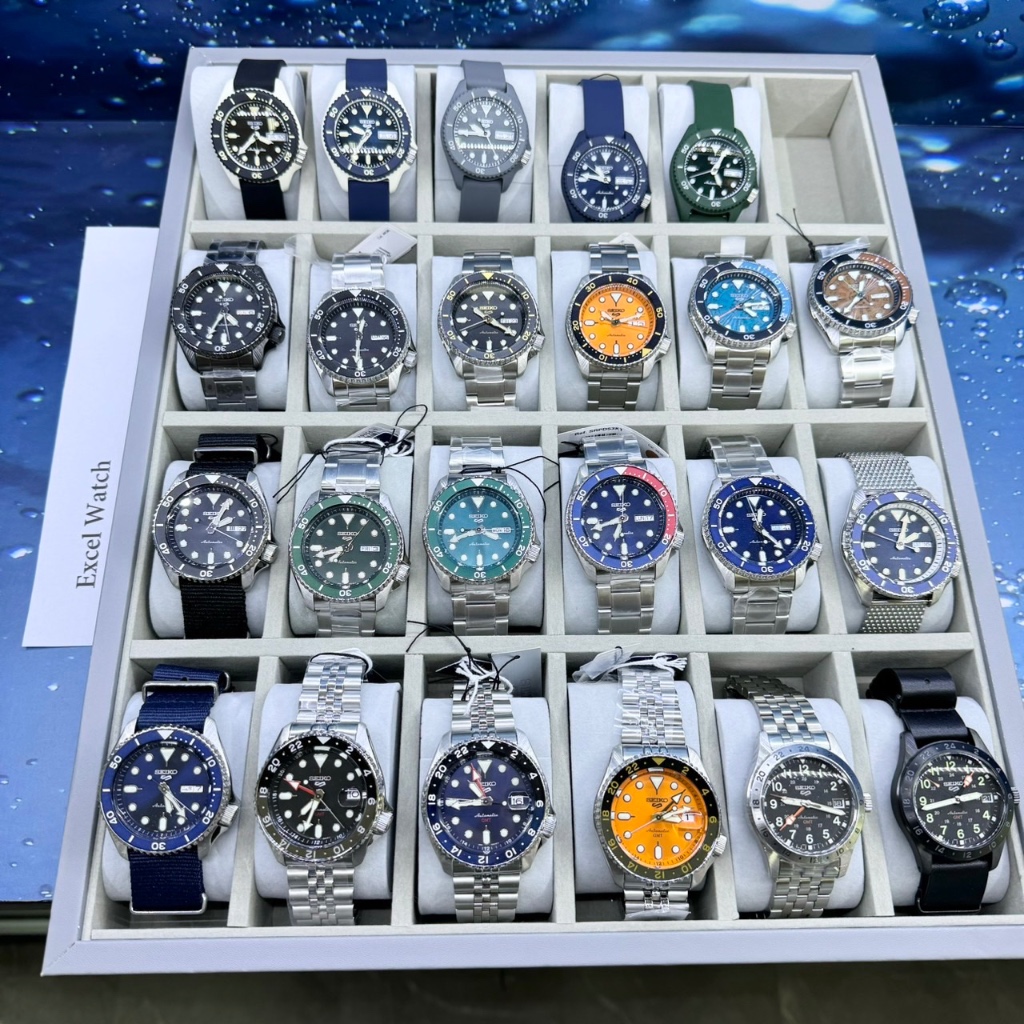 [ Excel Watch ] นาฬิกา SEIKO ไซโก้ 5 SPORTS SRPD51 SRPD53 SRPD55 SRPD61 ...