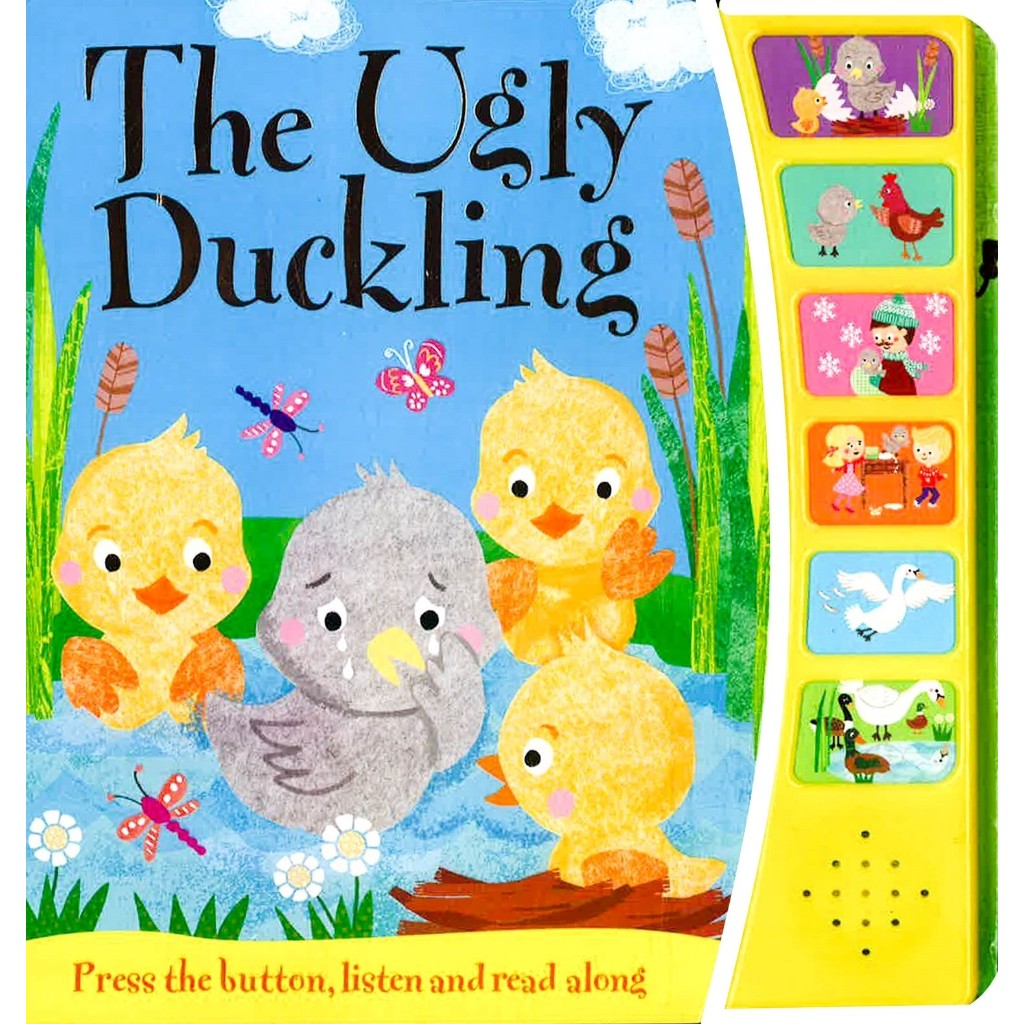 The Ugly Duckling หนังสือเด็ก กดมีเสียง ภาษาอังกฤษ บอร์ดบุ๊ค Sound ...