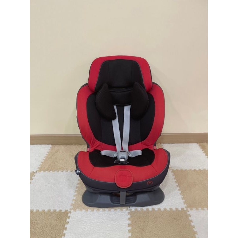 คาร์ซีท Ailebebe Swing Moon DX สีดำแดง | Shopee Thailand
