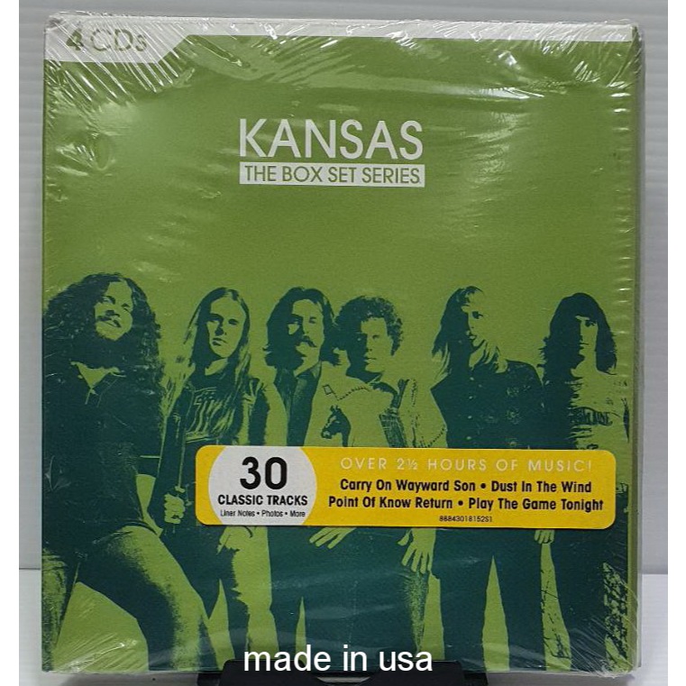CD Kansas THE BOX SET SERIES 4CD made in usa มือ1 แผ่นแท้ | Shopee Thailand