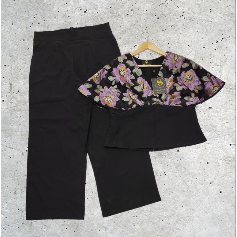 ชุดเซ็ท2 ชื้น‼️เสื้อ กางเกงสีดำมือ1 งานป้าย Lady Sunshine 3xl ผ้าดีมี