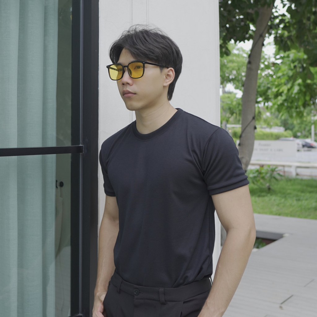 OLIVER MUSCLE เสื้อยืดแขนสั้น SOFT FIT ทรงรัดแขน เนื้อผ้าเบา นุ่มมากกก ...