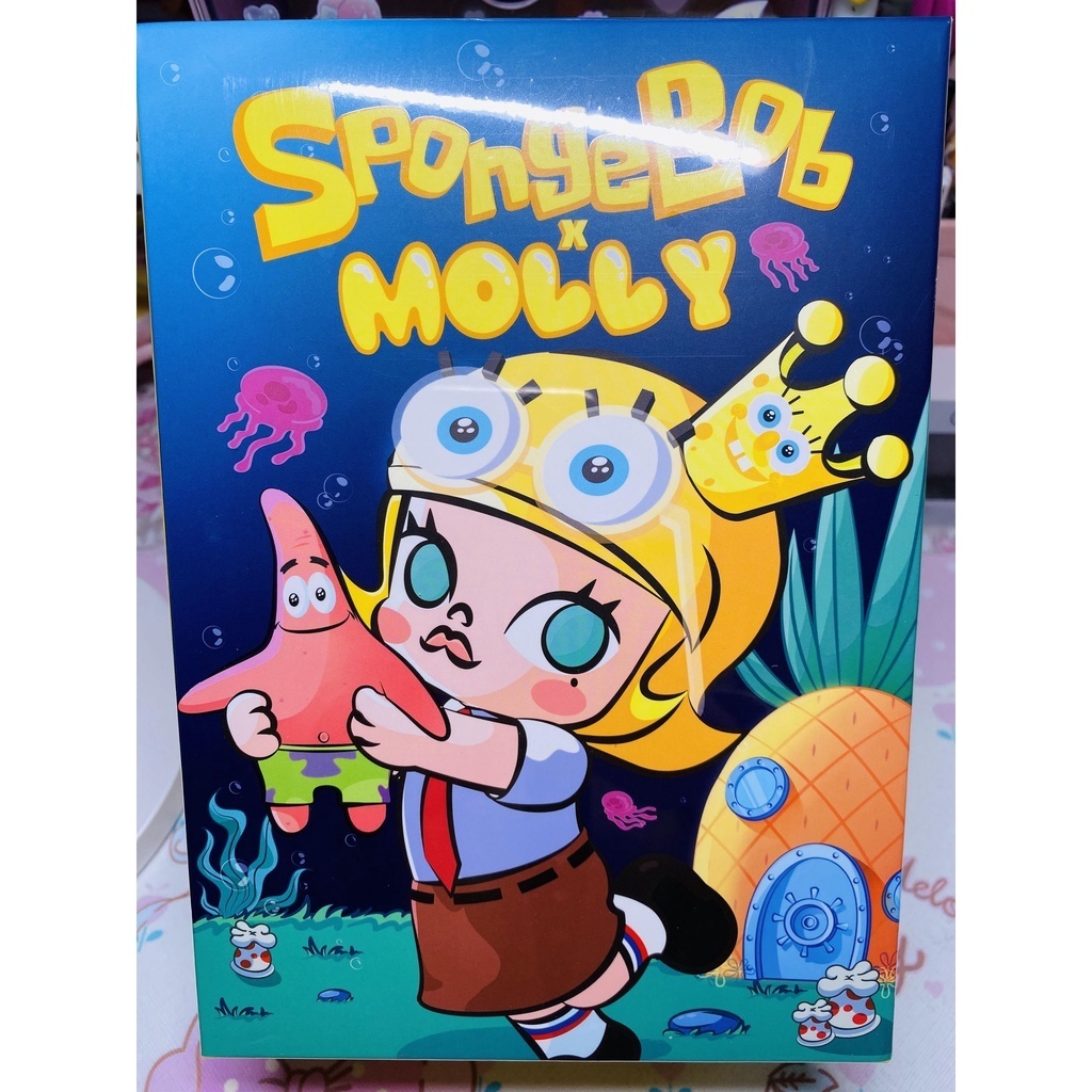 พร้อมส่ง ของแท้ ฟิกเกอร์ POPMART Pop Mart MOLLY SpongeBob SquarePants ...