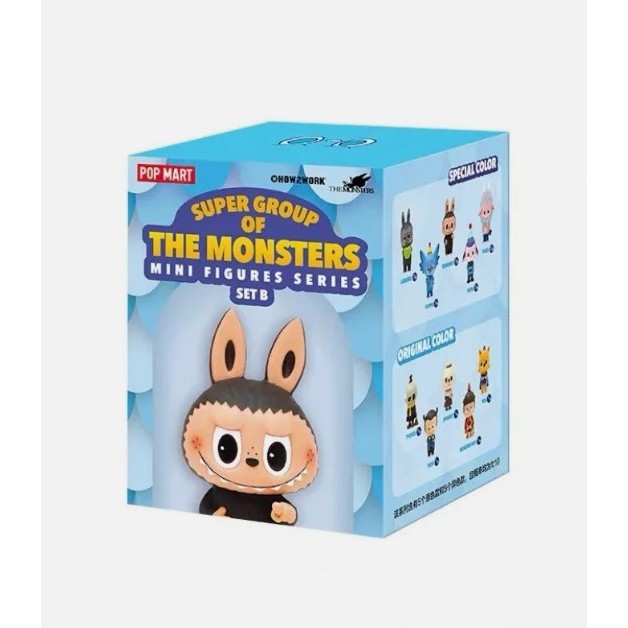 [พร้อมส่ง]POPMART x HOW2WORK Labubu Super Group of the Monsters Set B ...