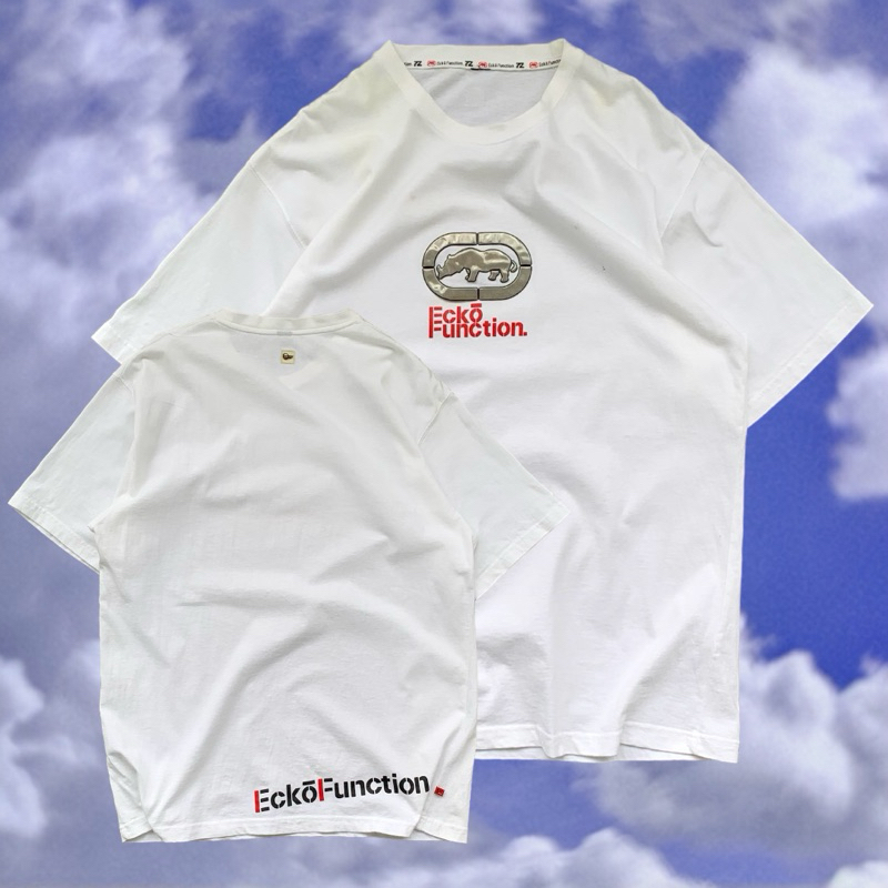 เสื้อ Vintage Y2K Ecko Function Big Logo T-Shirt (Size XL) มือสอง | Shopee Thailand