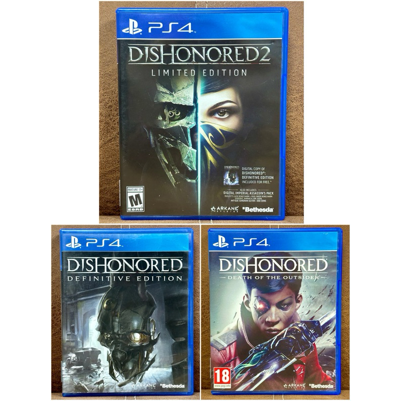 [Ps4] Dishonored / Dishonored 2 [มือ2] | Shopee Thailand