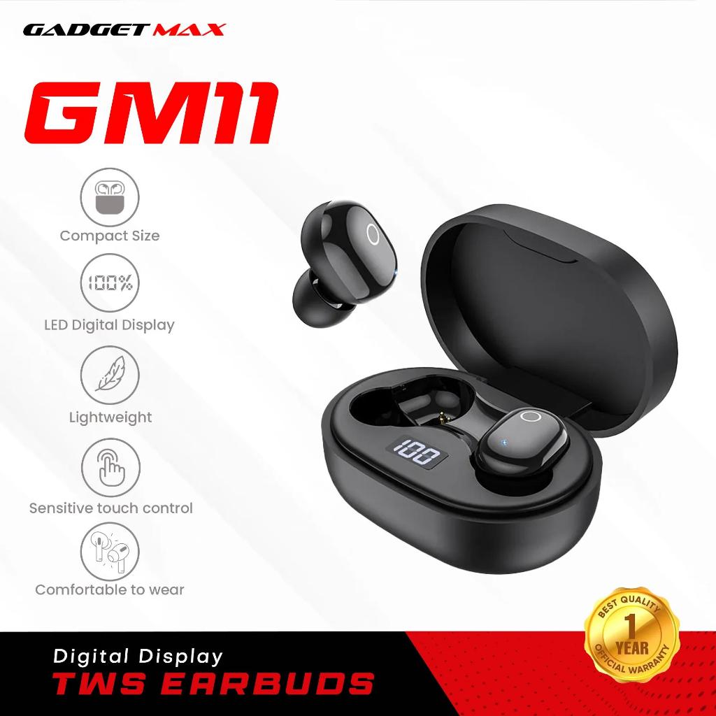GADGET MAX GM11 TRUE WIRELESS BLUETOOTH HEADSET(V5.3)(NPL-7/2022 ...
