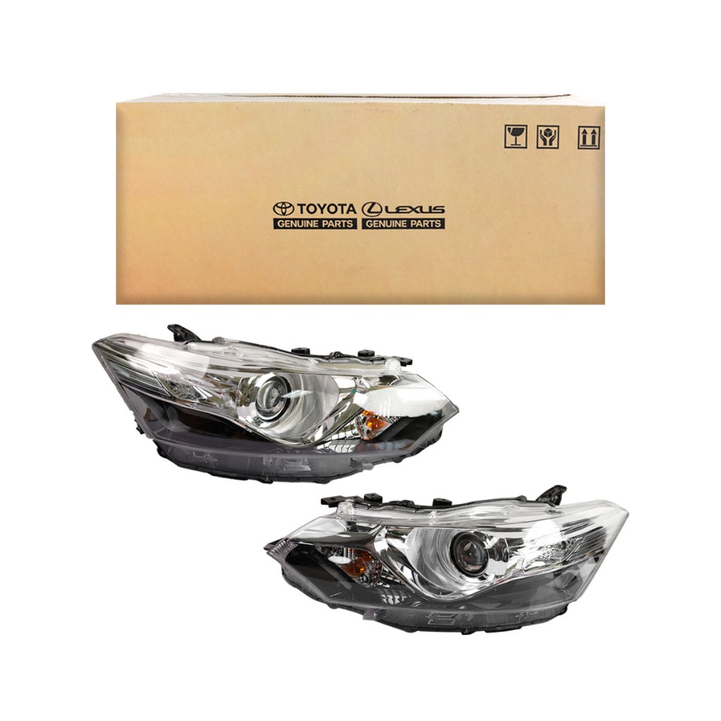 ไฟหน้า VIOS ปี 13 แท้ห้าง ซ้าย/ขวา PROJECTOR+หลอด (81150-0D741)(81110 ...