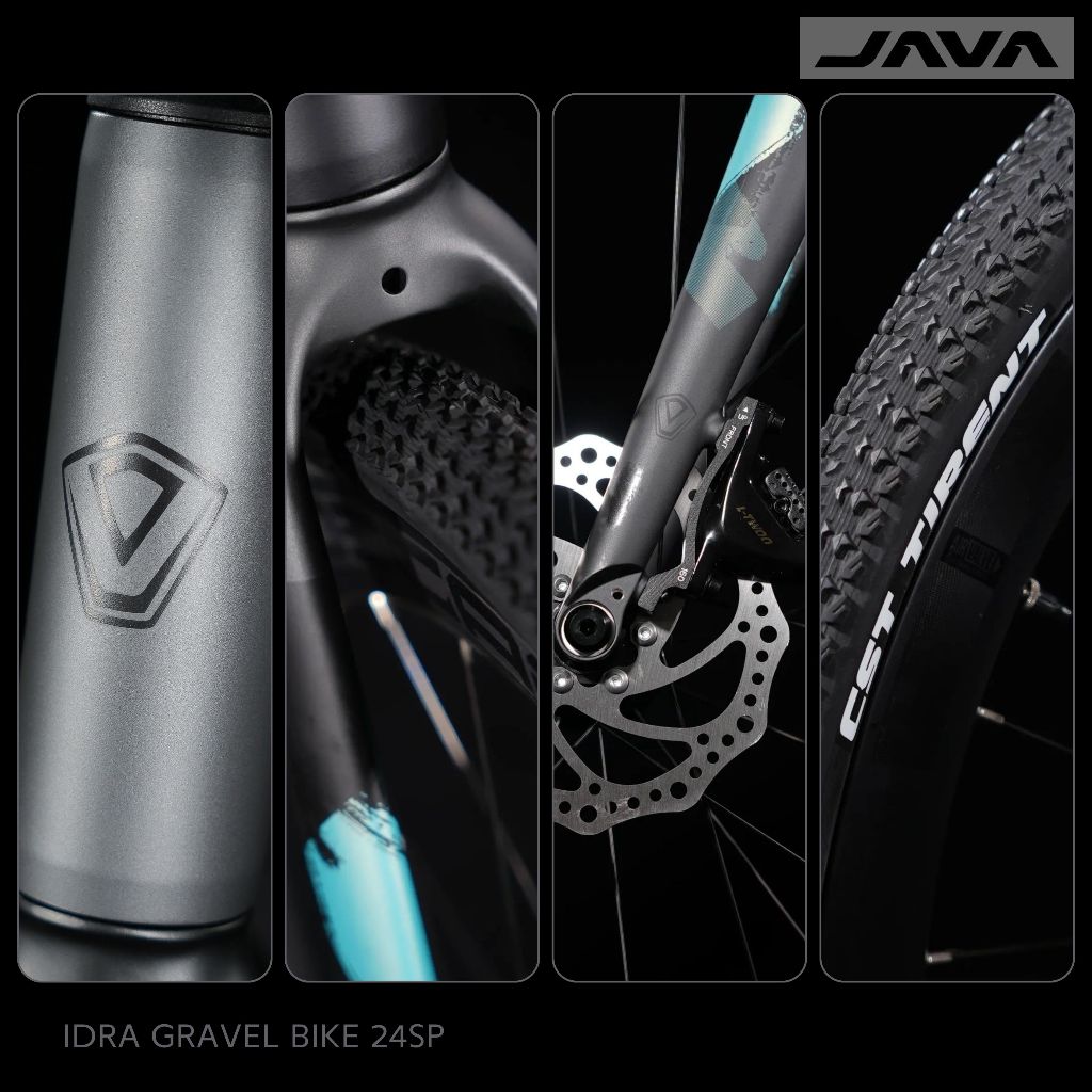 JAVA IDRA GRAVEL BIKE 24sp ระบบดิสเบรคน้ำมันไฮดรอลิค! "กราเวลไบค์ ...