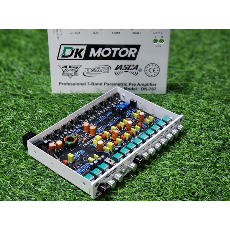 ปรี7แบรน ปรีโม dk motor รุ่น DK-767 ปรีรถยนต์ เครื่องเสียงรถยนต์ ปรี 7แบน แยกซับอิสละ | Shopee ...