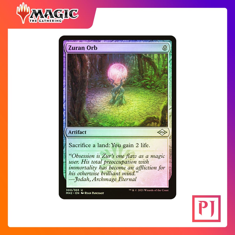 [MTG] Zuran Orb [MH2] [ARTIFACT] [UNCOM] [FOIL] [ENG] (การ์ดเมจิค ...