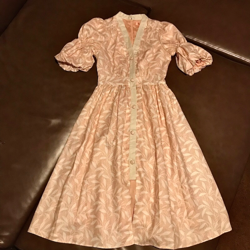 ชุดเดรสยาว งานป้าย Joob Studio งานน่ารักๆ ซับในทั้งชุด | Shopee Thailand