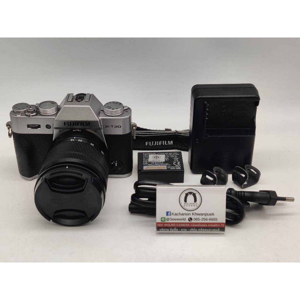 Fuji XT20+Kit 16-50 สภาพ 97% | Shopee Thailand
