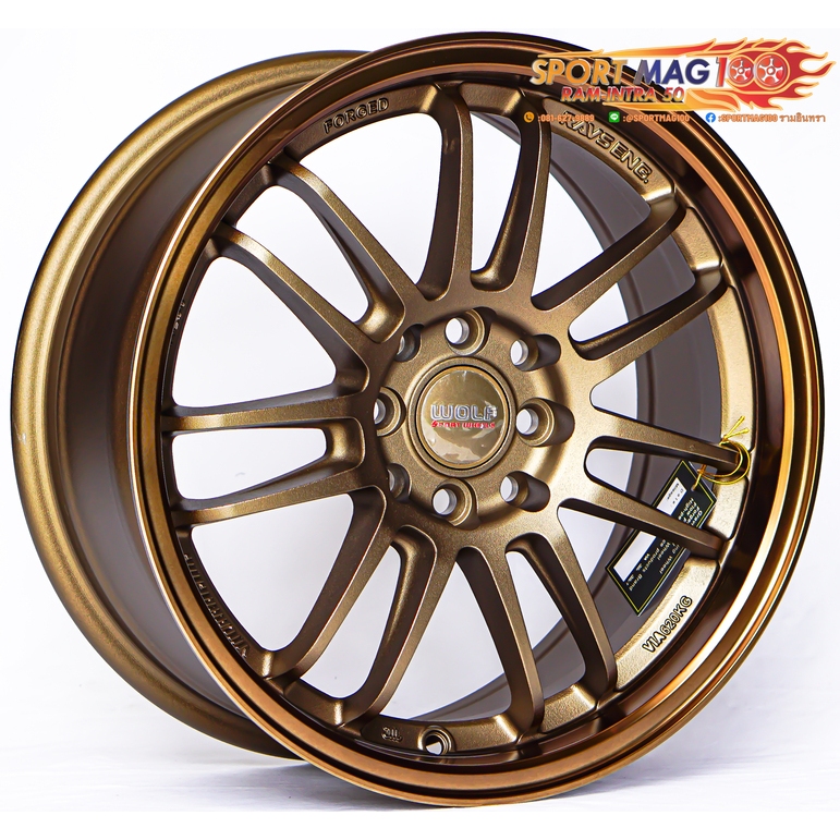 ล้อแม็กใหม่สุดRace Re30 4รู100/114 ET35 ทองแดง,เทาด้าน 7-16นิ้ว (ราคา4วง) | Shopee Thailand
