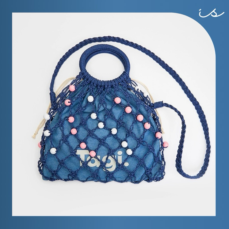 พรีออเดอร์ 〖 Tagi 〗Tagi.Dotted Fruit Knitted Bag | Shopee Thailand