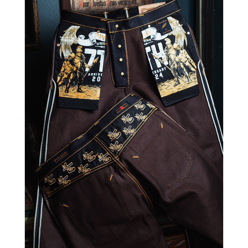 Pinion Denim 25oz BY Okayama Denim 7th Anniversary ครบรอบ7ปี | Shopee ...