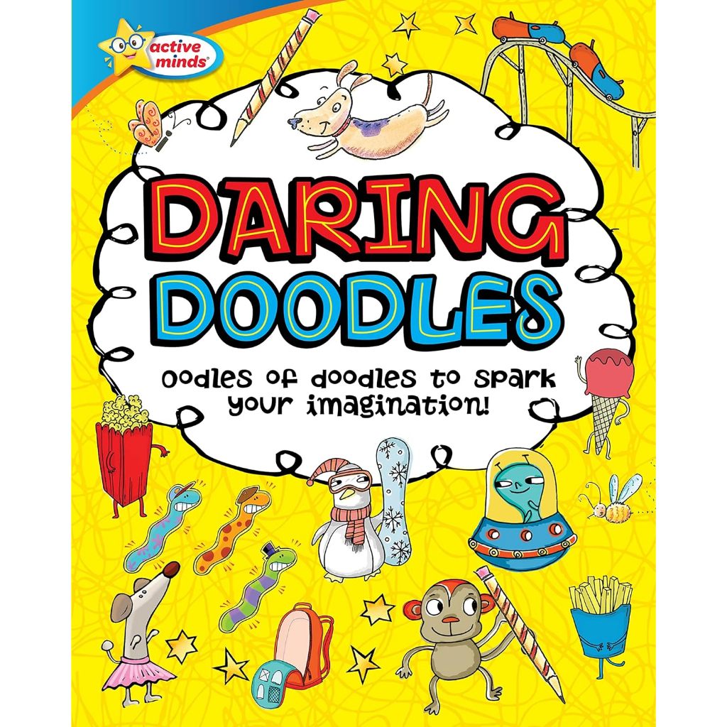 Doodle Activity Book : Doodling หนังสือ สอนวาดรูป สำหรับเด็ก | Shopee ...