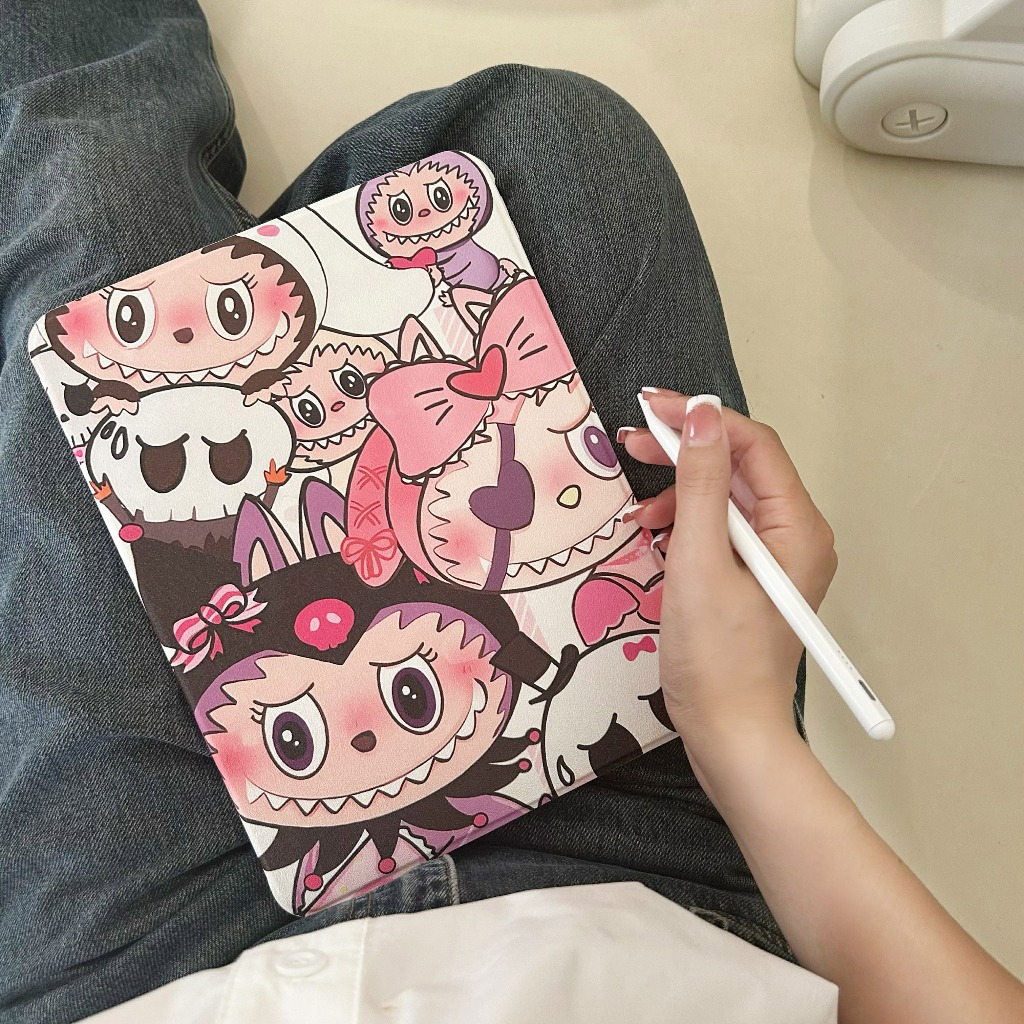 ลายลาบูบู้ labubu สำหรับ case ipad เคสแท็บเล็ตหมุนได้ 360 องศาสำหรับ ...