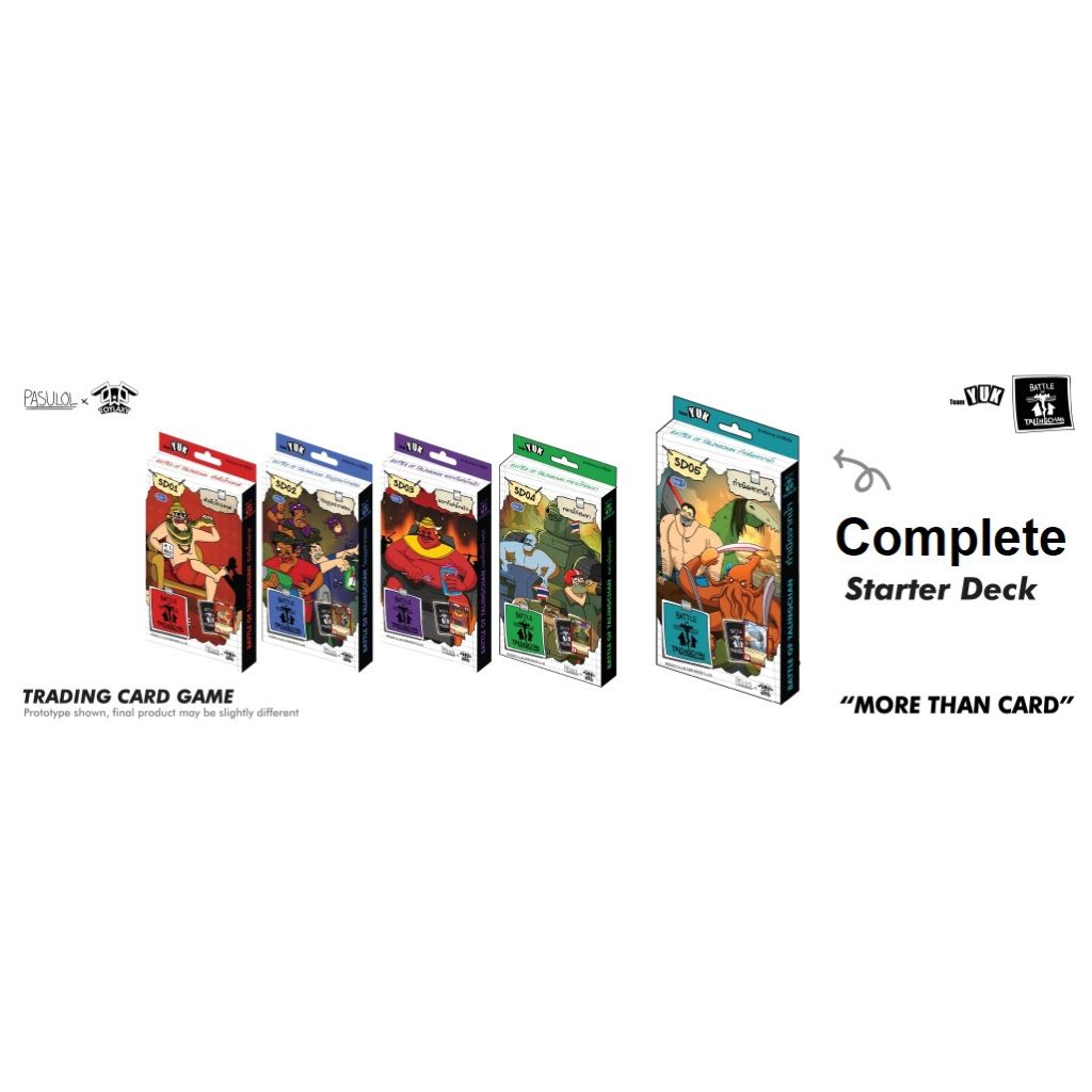 [Battle of Talingchan] Complete Starter Deck (SD01-05) | Shopee Thailand