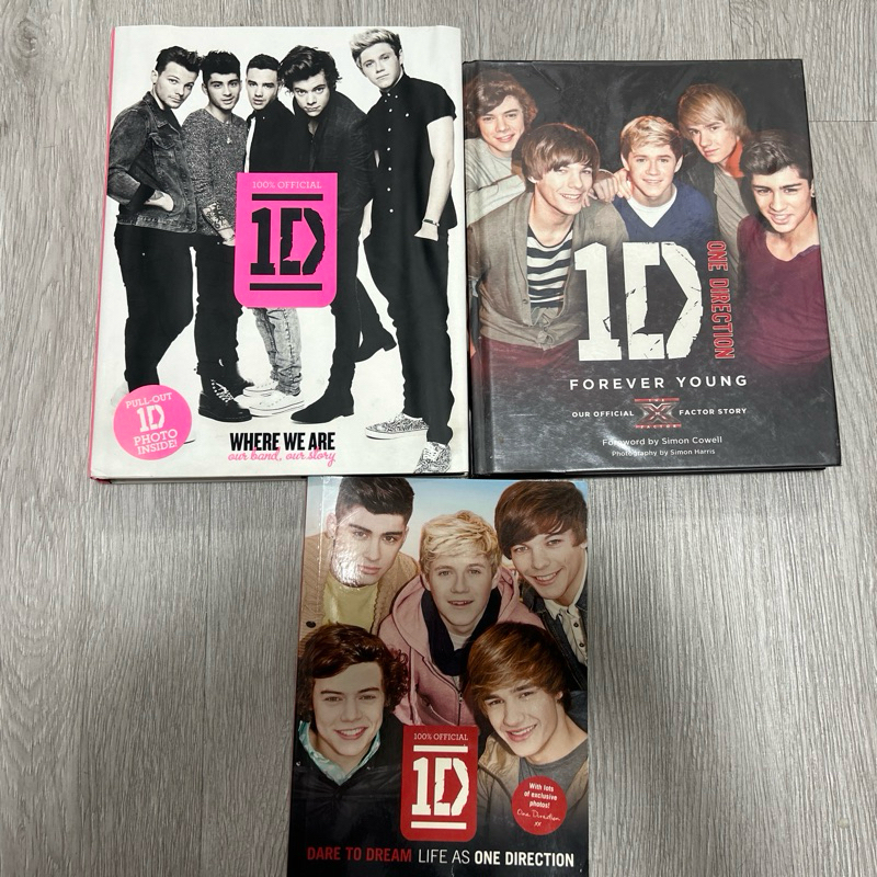 หนังสือภาษาอังกฤษ One Direction official Book มือสอง หายาก | Shopee ...