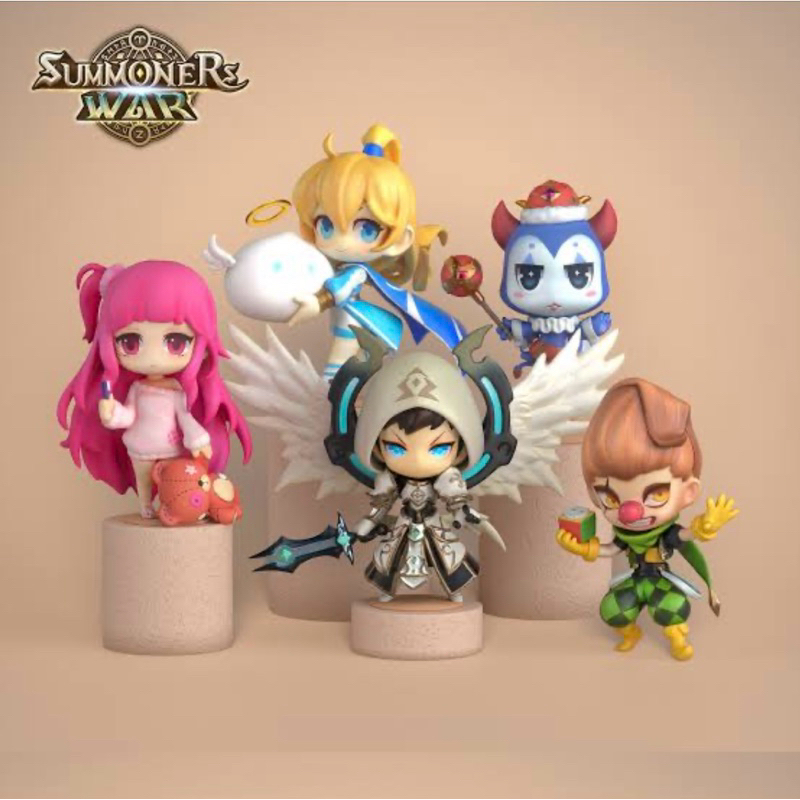 [🚚 พร้อมส่ง] Summoners War SD Figure VOL.1 collection ใหม่ไม่แกะในซีล ...