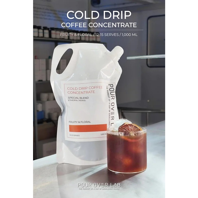 กาแฟสกัดเย็น Cold Drip Coffee Fruity & Floral NO.2 Concentrate | POUR ...