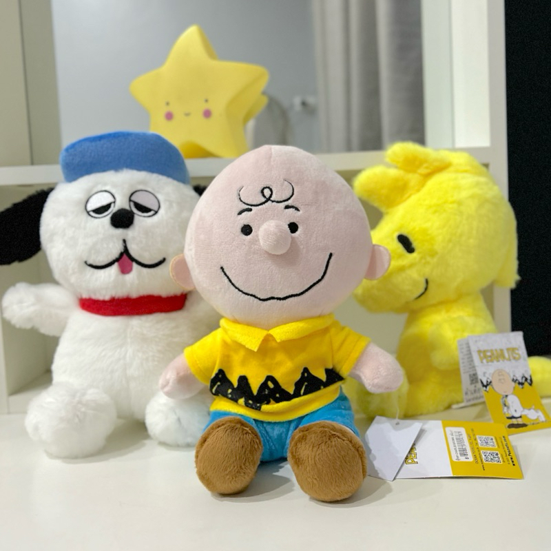 พร้อมส่ง ตุ๊กตา charlie brown / olaf / woodstock ชาลีบราวน์ / โอราฟ ...