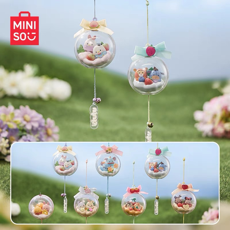 💥สินค้าพร้อมส่ง💥 กล่องสุ่ม Miniso Disney Ufufy Flowery Wind Chime ...