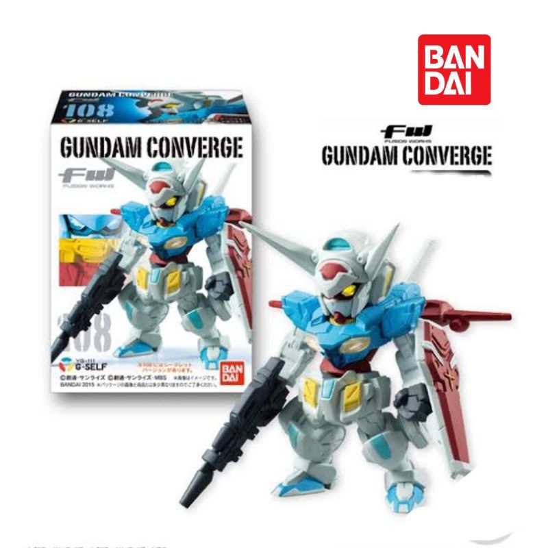Bandai FW Gundam Converge 108 G-Self Figure กันดั้ม Shokugan Gself | Shopee Thailand
