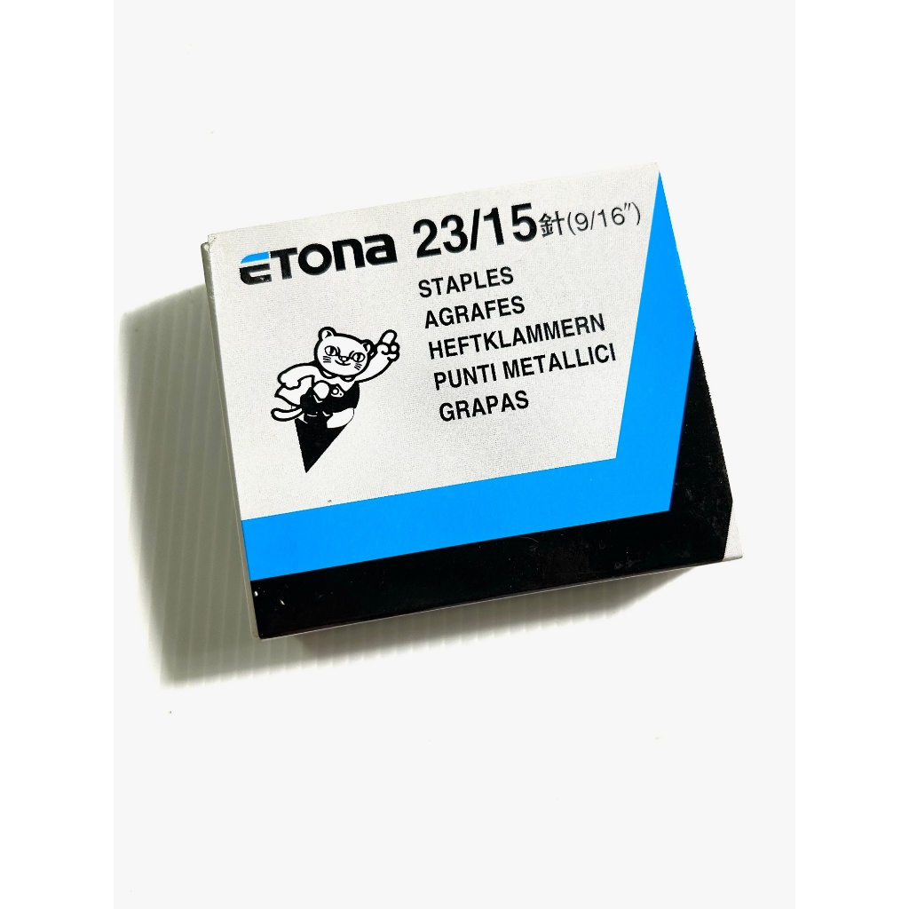 ลวดเย็บกระดาษ ลวดเย็บแม็กซ์ ยี่ห้ออีโทน่า (Etona) 23-15 (9/16") ราคาถูก ...